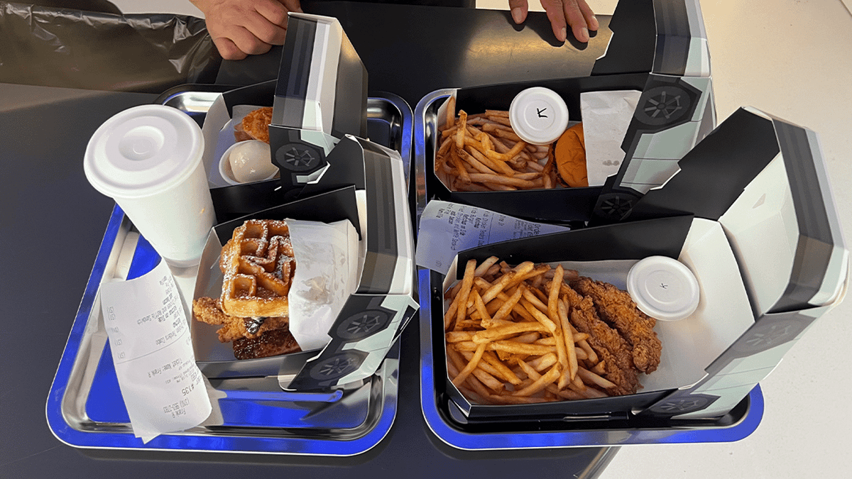 'Wild' pictures reveal what Elon Musk's Tesla diner food is really like