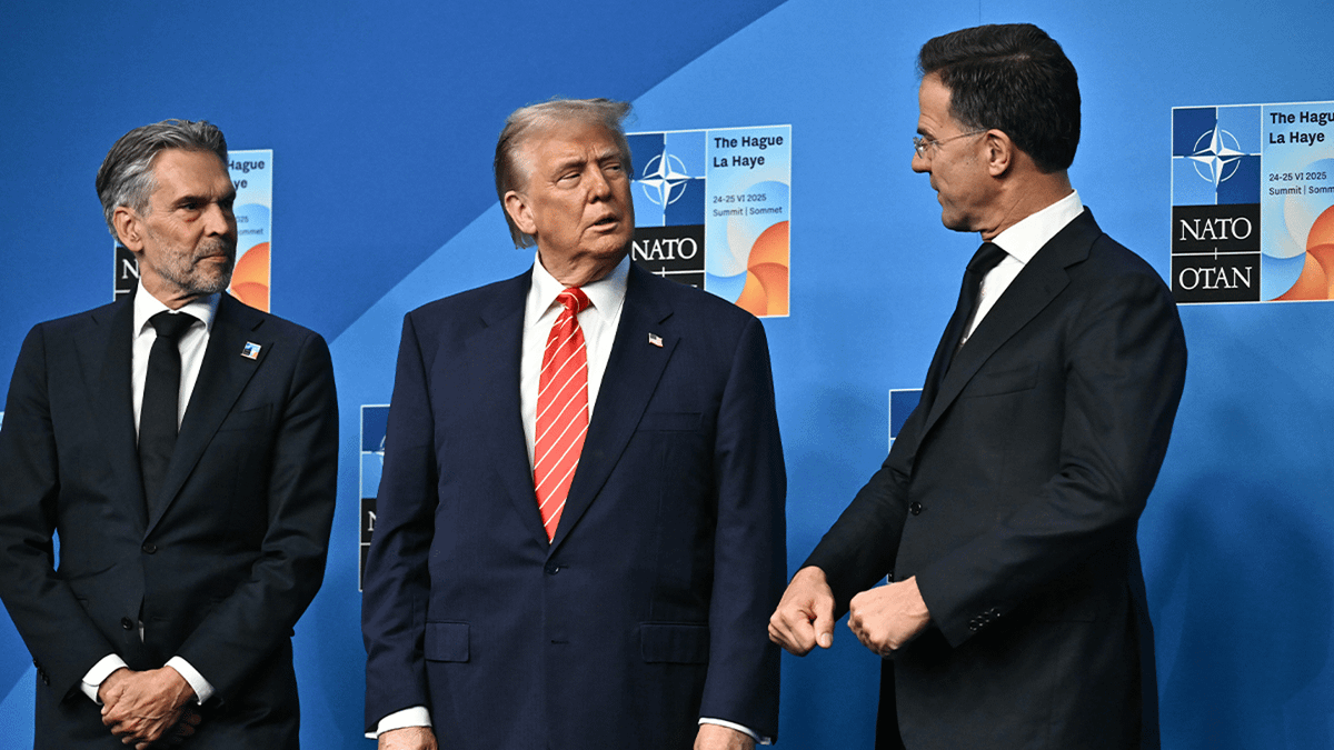Donald Trump reveals texts from private chat with NATO chief that ...
