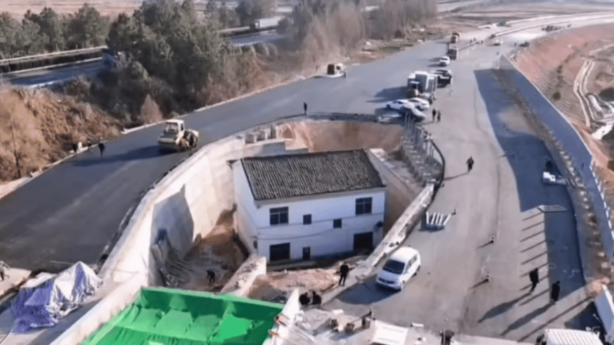 'Regret' as man has highway built around his entire house after ...