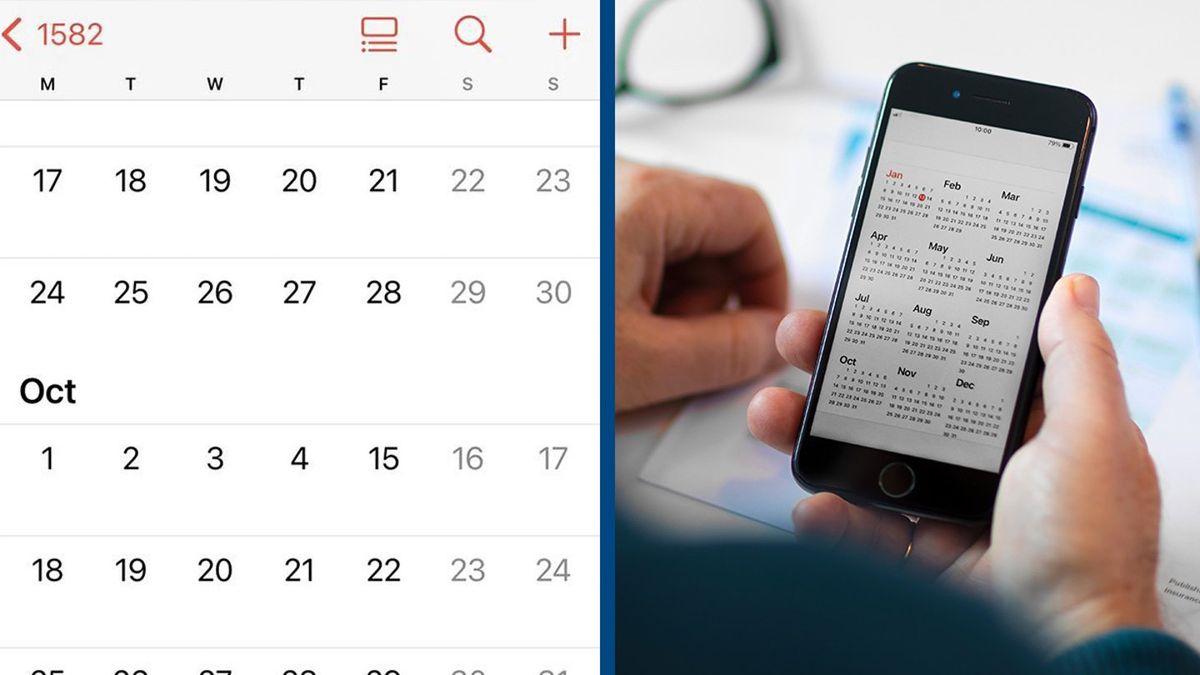 Mind-blowing reason 10 days are missing from your phone calendar in ...
