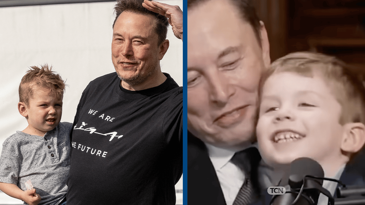 Elon Musk's son X Æ A-Xii finally reveals how to pronounce his name ...