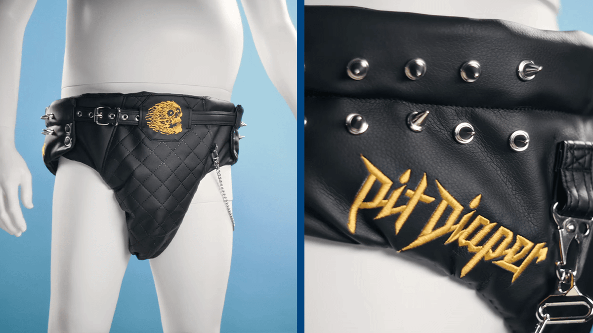Liquid Death's $75 'pit diaper' that lets you pee during concerts sells ...