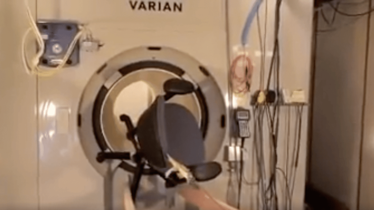 Man carries out extremely rare test to reveal risks of magnetic items ...