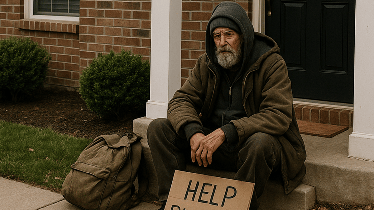 Police make urgent appeal to public as AI homeless man prank goes viral