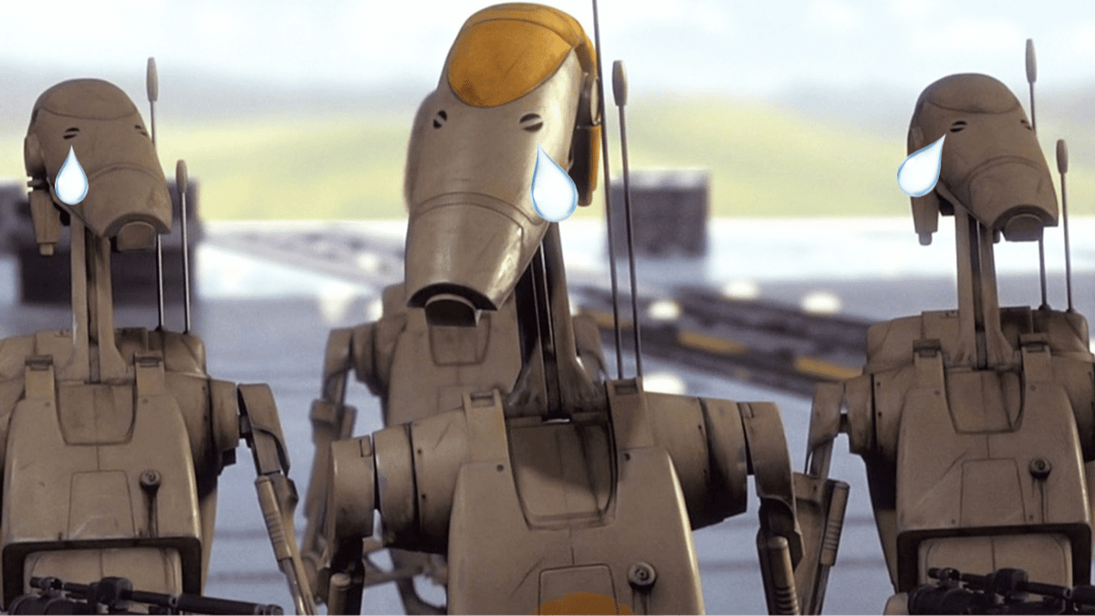 Star Wars fans heartbroken to learn what happened to Battle Droids ...