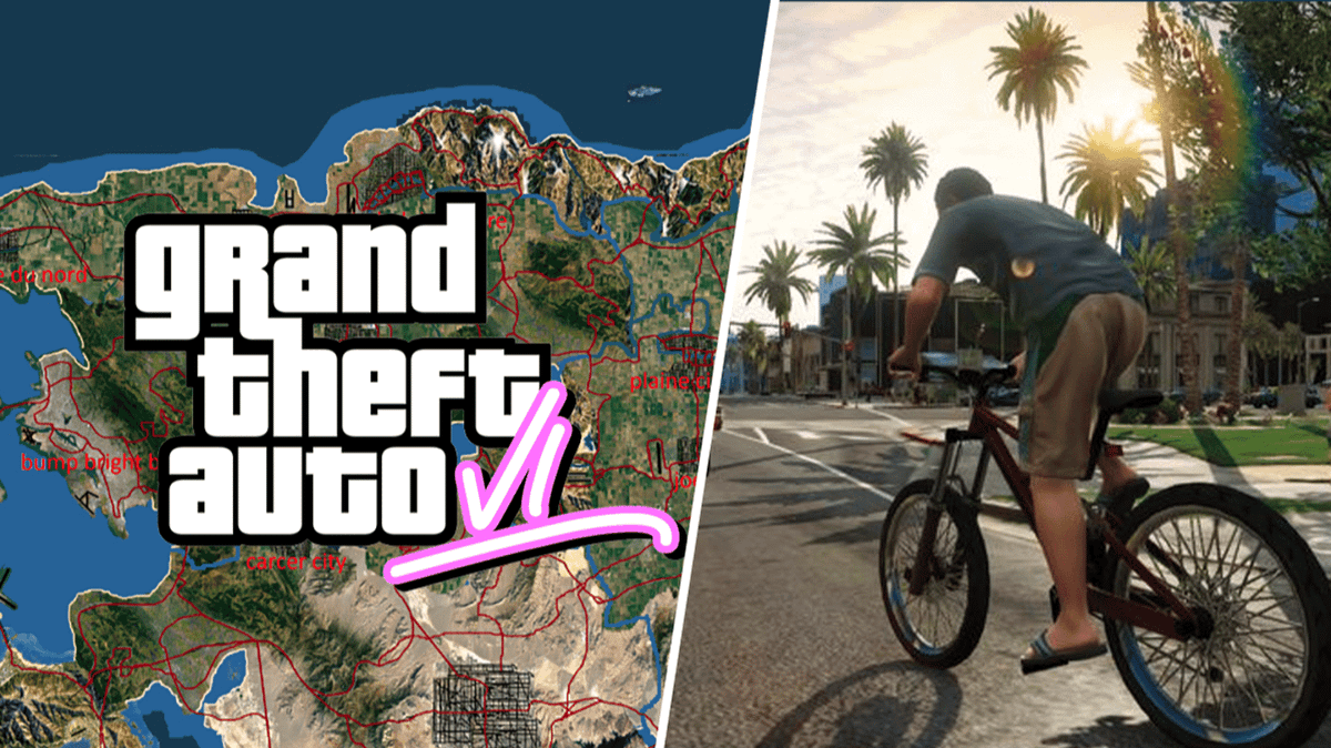 GTA 6 detailed map filled with points of interest is only a 'small section'