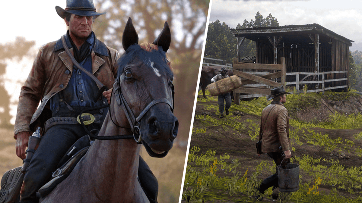 Red Dead Redemption 2 open-world event uncovered by 'blessed' player ...