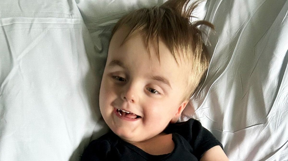 Toddler only person in world with rare condition after sign spotted in eyes