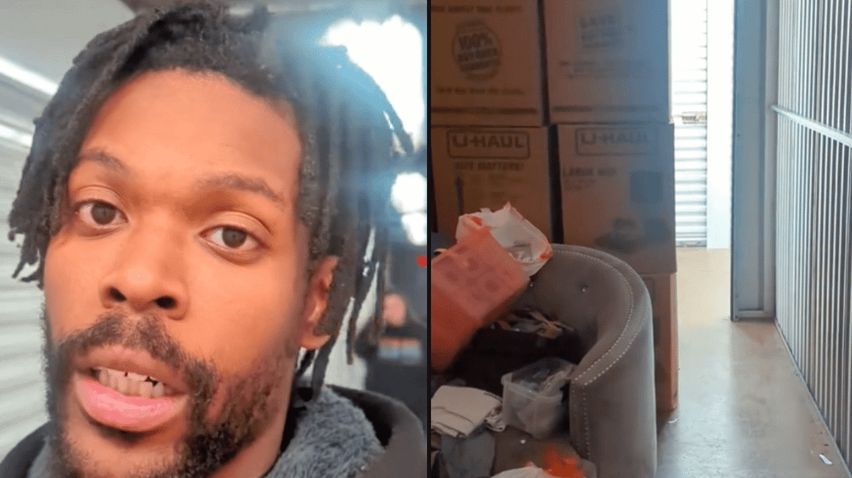 Couple who filmed life living in storage unit got kicked out after ...