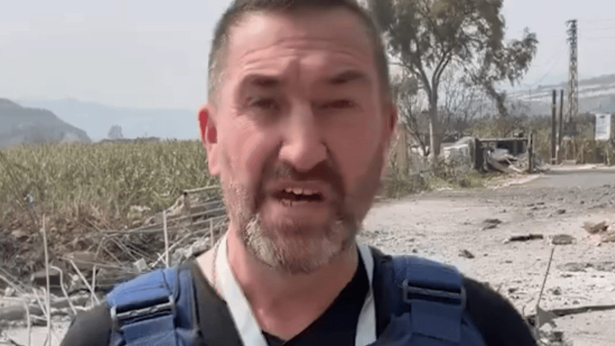 British journalist hit by missile during report claims it was ...