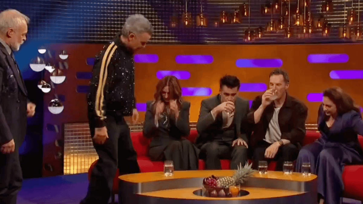 Robbie Williams called out for what he did on Graham Norton Show entrance