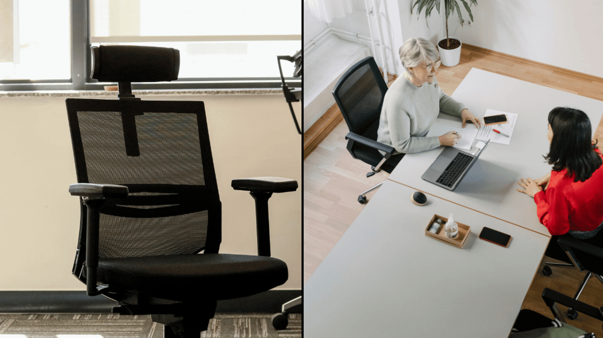 Interviewer uses wobbly chair to test how ‘bold’ applicant will be