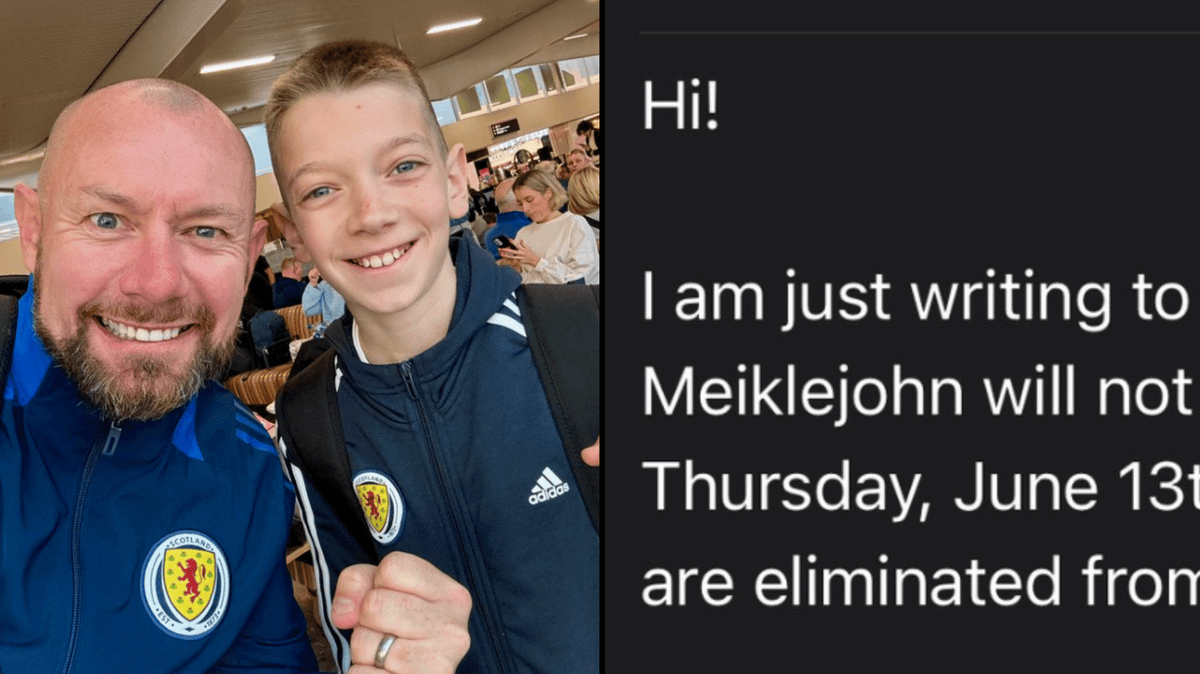 Scotland fan who told school his son was going on 'educational trip to ...