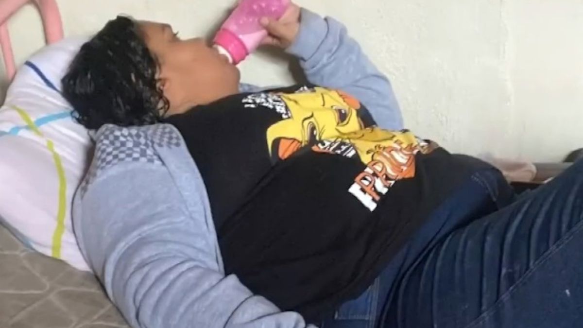 Woman, 37, who drank from bottle adopted by couple thinking she was 12 ...