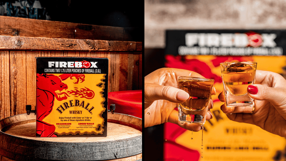Fireball Releases Exclusive 3.5L Casks Which Holds 140 Ice-Cold Shots ...