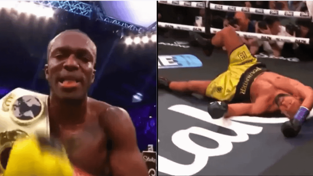 Angry viewers say KSI should have been disqualified after knocking out ...