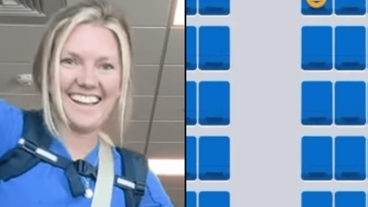 Mum sparks huge debate after showing off her plane seating hack that ...