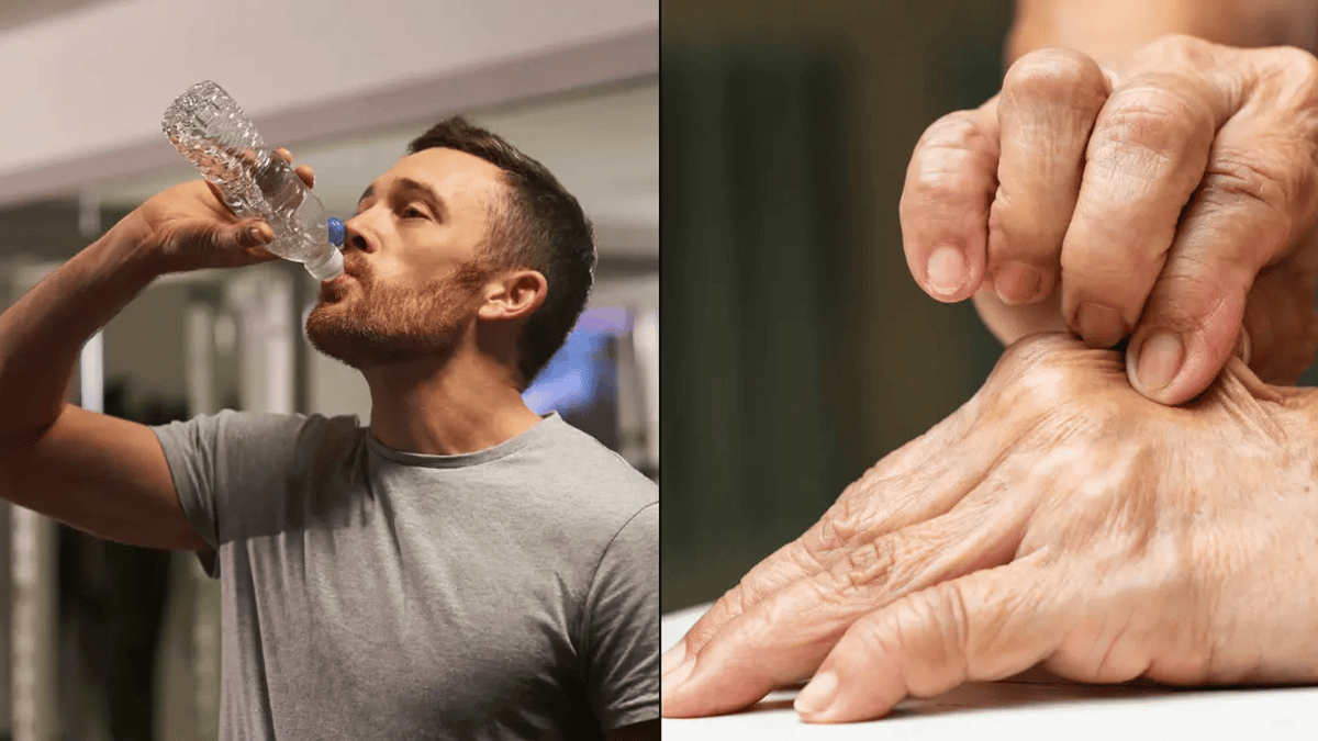 Doctor shares simple test to see if you're dehydrated in seconds