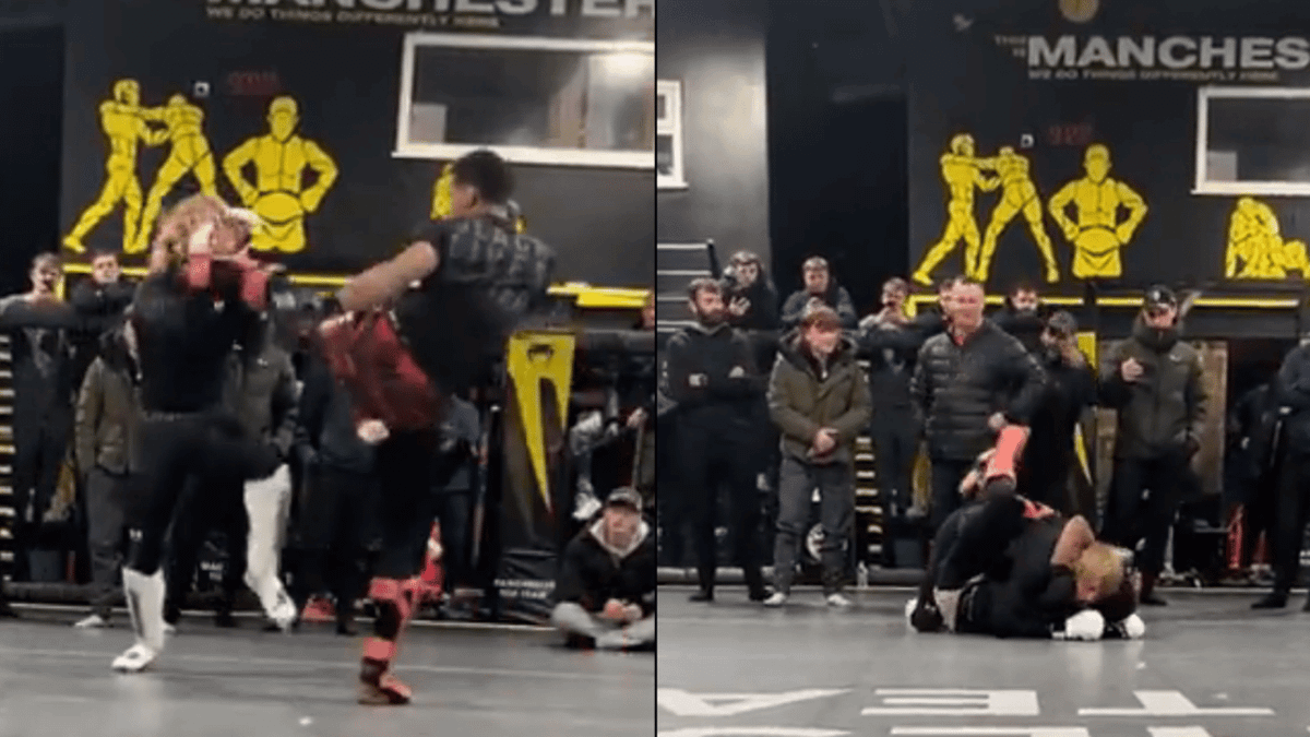 UFC star Paddy Pimblett turned up at gym to meet fighter who challenged ...