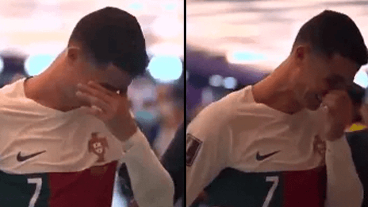 Ronaldo accused of fake crying after Portugal’s defeat to Morocco