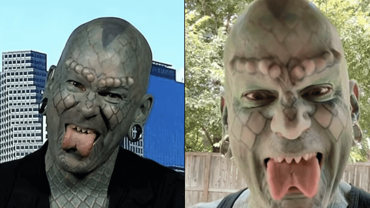 Man who 'transformed himself into a lizard' reveals horrifying details ...