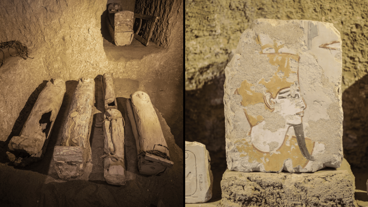 Ancient Egypt discovery near Tutankhamun's tomb leaves archaeologists ...
