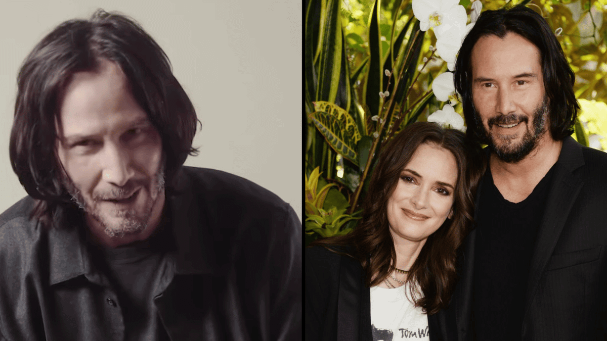 Keanu Reeves confirmed he's accidentally been married to Winona Ryder ...