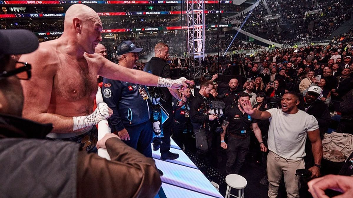 Tyson Fury v Anthony Joshua Netflix fight confirmed with date set for ...
