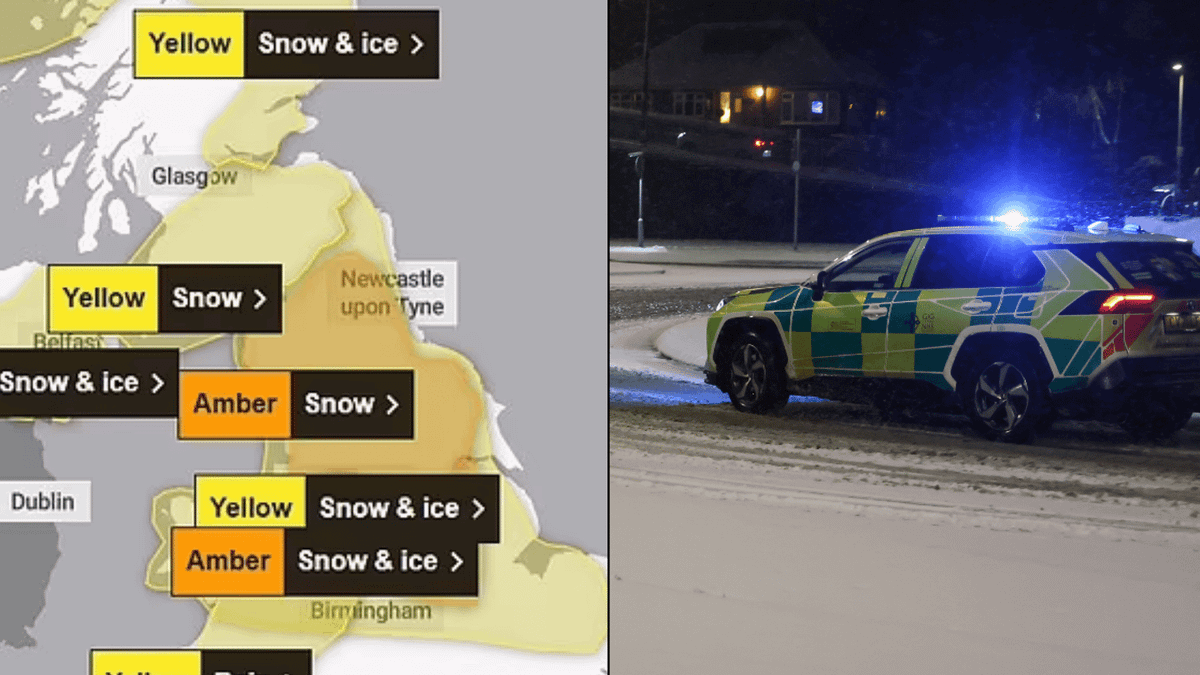 Severe weather warnings in place today after UK thrown into chaos by ...