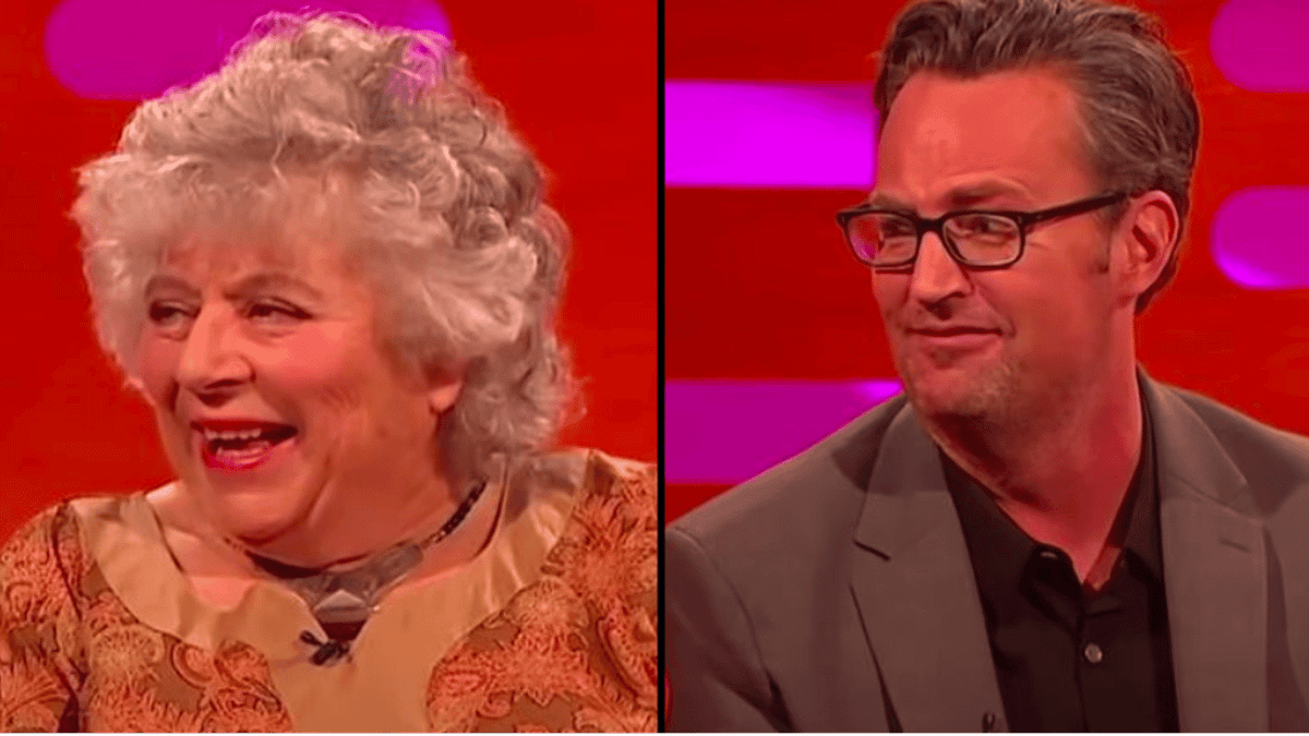 Miriam Margolyes regrets conversation with Matthew Perry on Graham ...