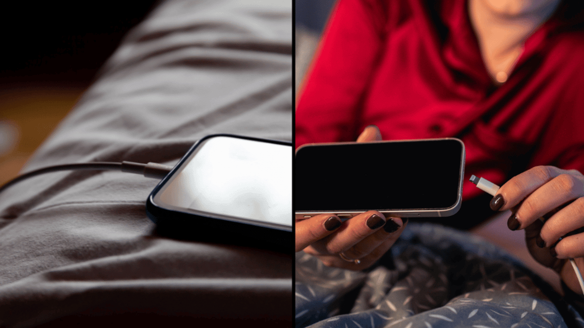 Apple issues warning for people who charge their iPhone while they're ...