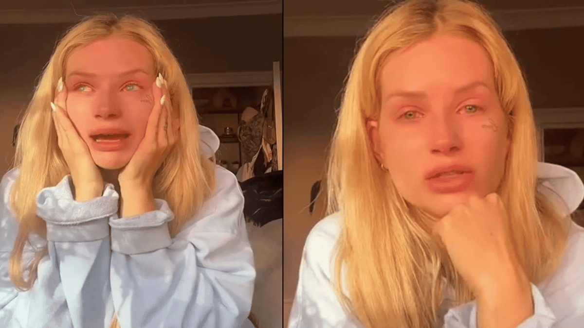 Lottie Moss breaks down in tears as she admits she 'no longer knows who ...