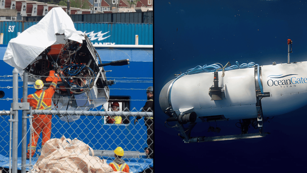 Coastguard recovering Titan sub debris are taking ‘precautions’ in case ...