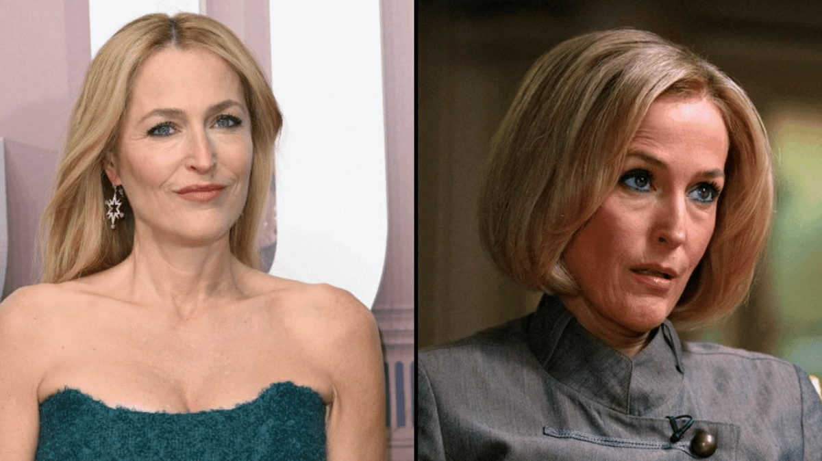 Gillian Anderson gave explanation on why she switches between an ...