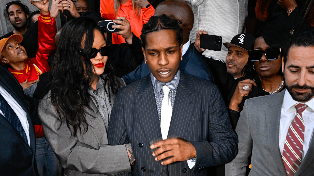Rihanna breaks silence after boyfriend A$AP Rocky found not guilty in ...