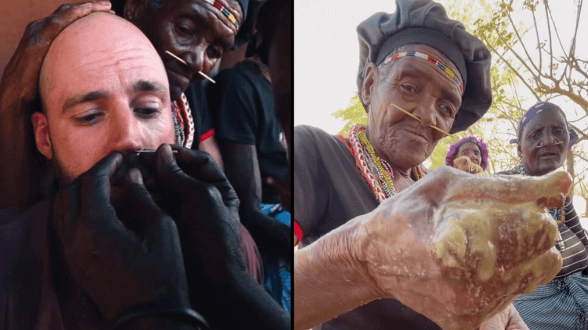 Explorer goes through agonising tribal ritual but is mortified after ...