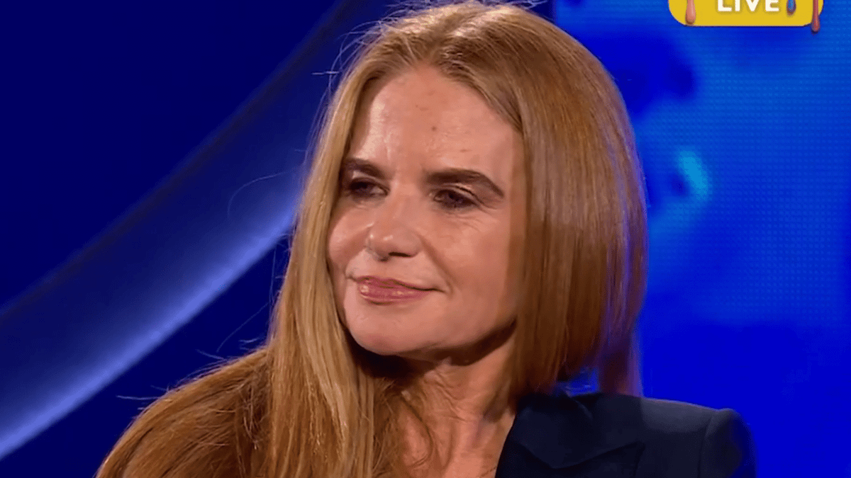 Awkward moment Patsy Palmer refuses to speak during interview after ...