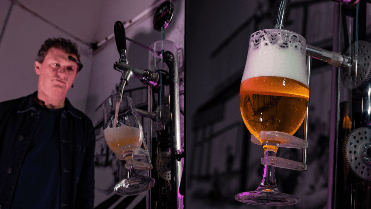 World first mind-reading beer pump lets you pour the perfect pint with ...