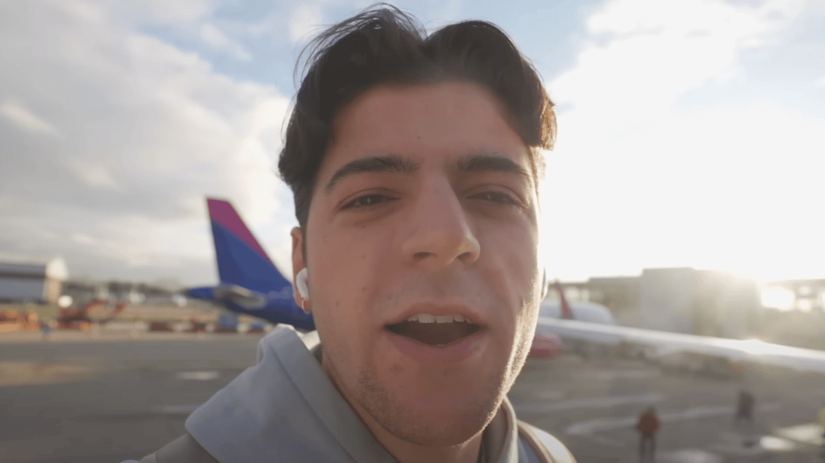 Brit booked cheapest available flights over four days to see where he'd ...