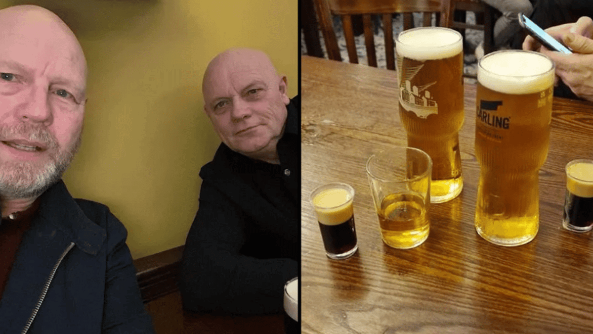 Blokes get flooded with free drinks playing 'Wetherspoons Game' after ...