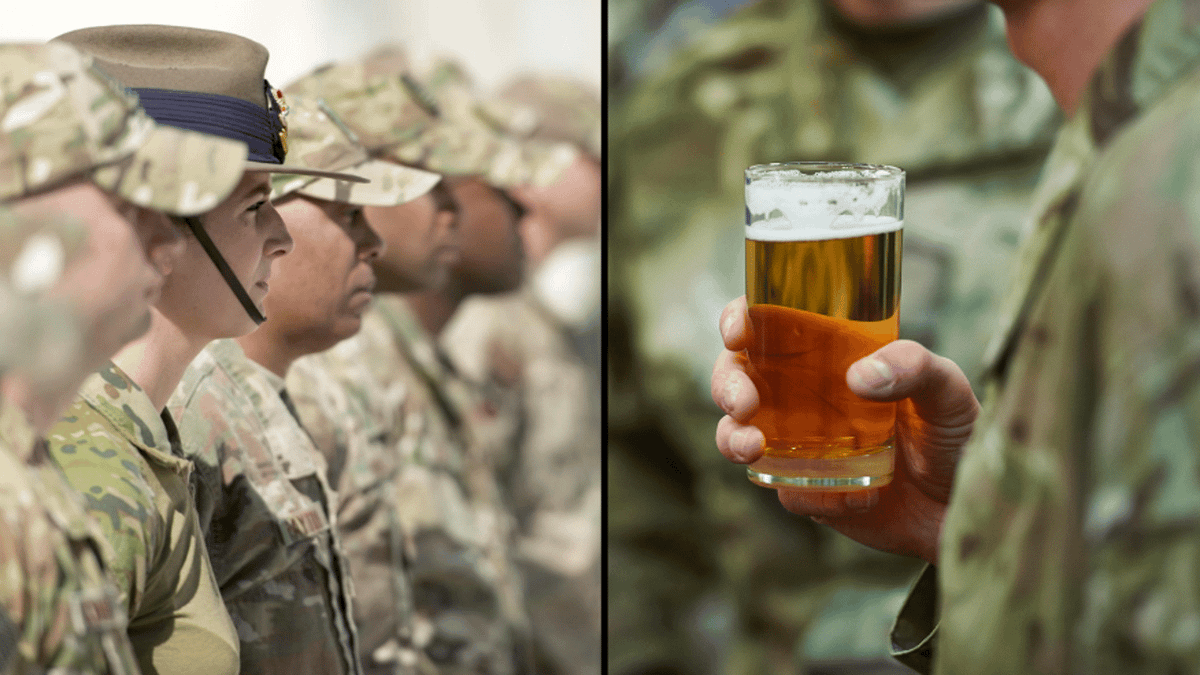 Australian troops have been banned from drinking alcohol during ...