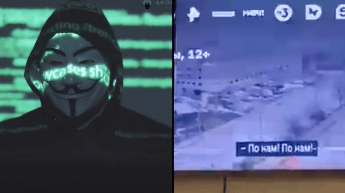 Anonymous Says It Has Hacked Russian Streaming Services To Broadcast ...