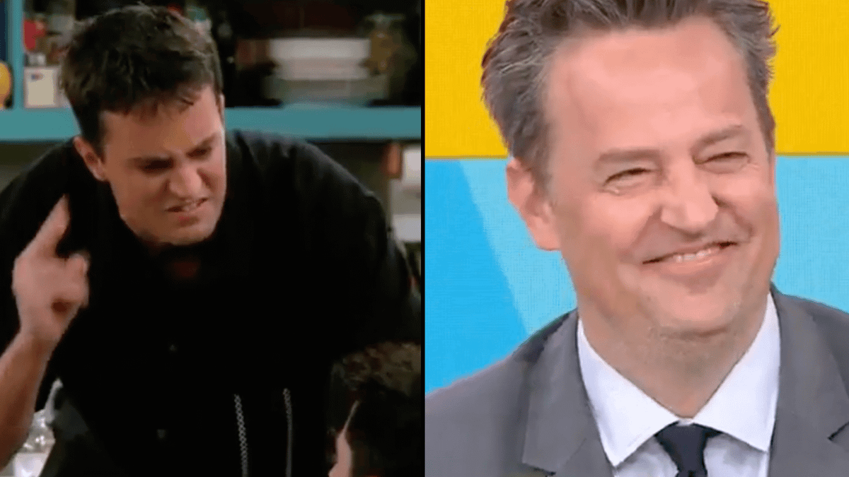Matthew Perry revealed his favourite Chandler joke a decade after ...