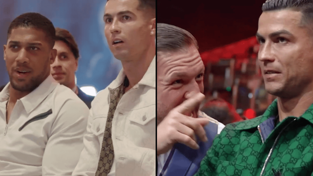 Everyone is thinking the same thing after seeing Cristiano Ronaldo sat ...