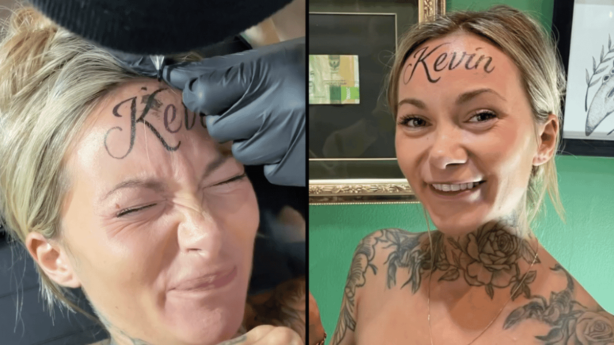 Influencer responds to people saying she will regret 'tattoo' of ...