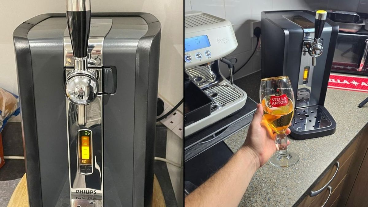 Machine that pours 'perfect pint at home' for £3.60 in massive Black ...