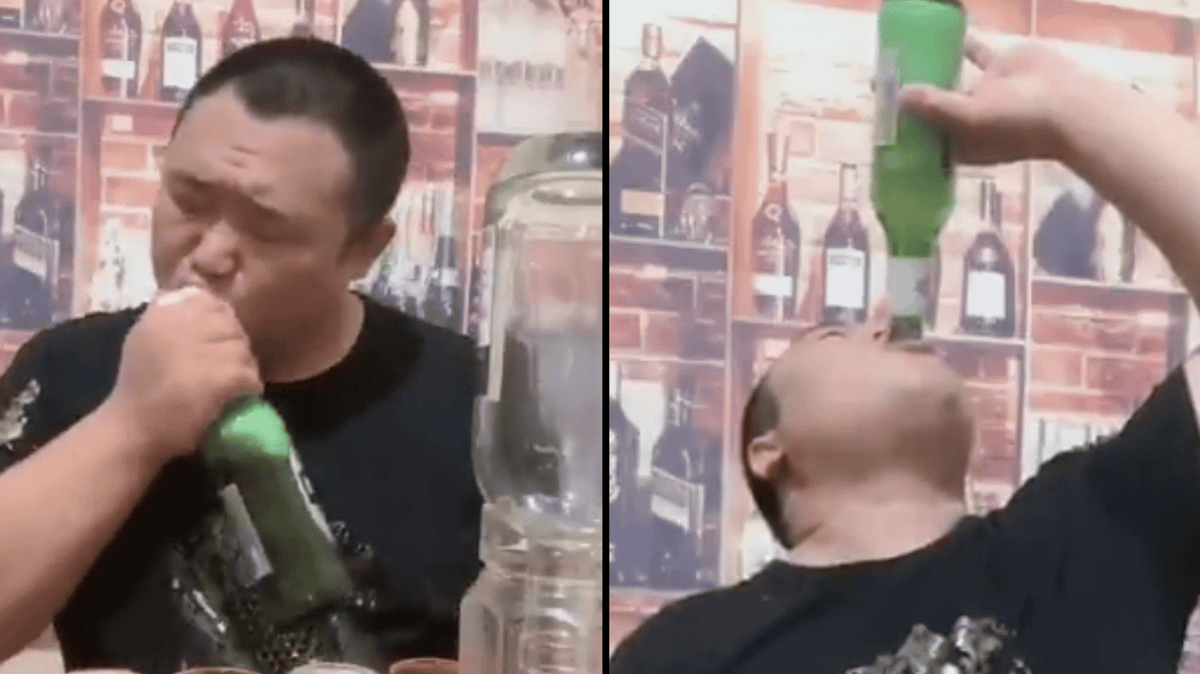 Man declared 'king of the internet' after showing off tornado drinking ...