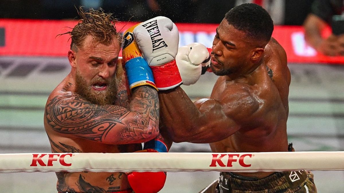Jake Paul v Anthony Joshua fight broke 'boxing record that will ...