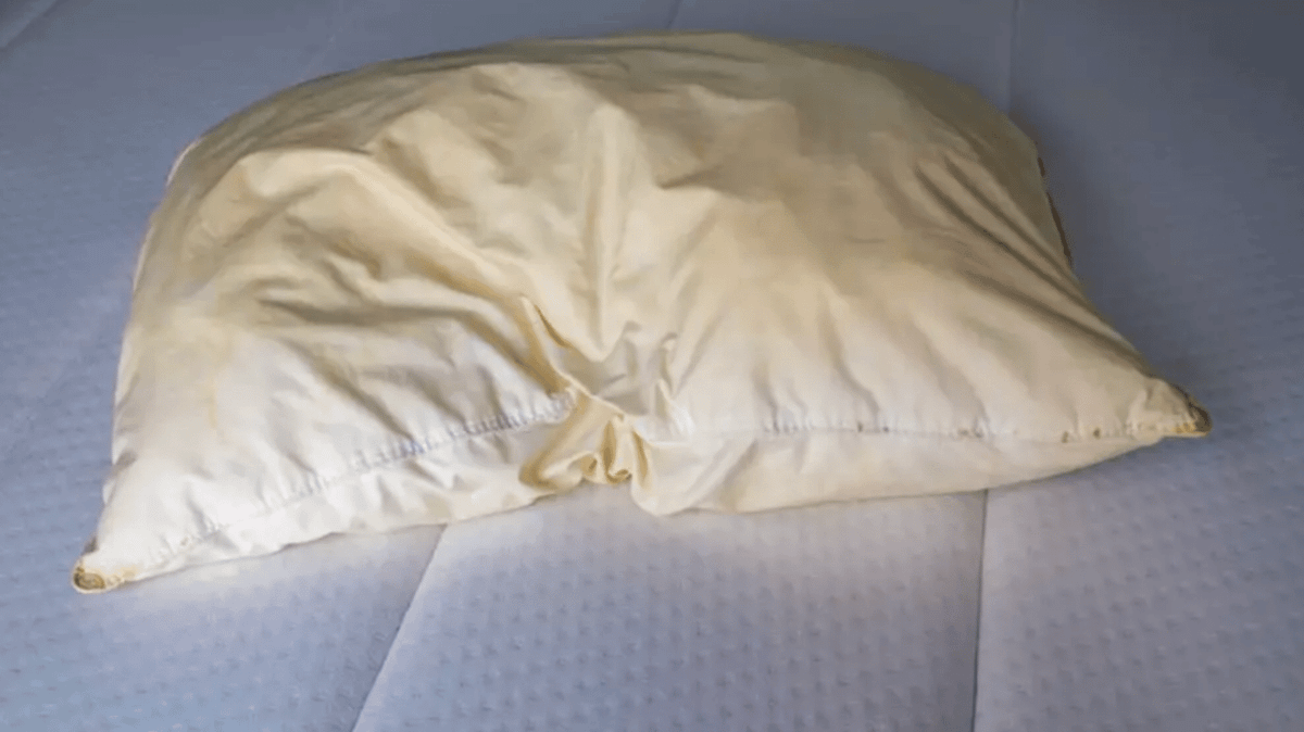 Disgusting truth behind ‘the yellow pillow’ after man sparked debate ...