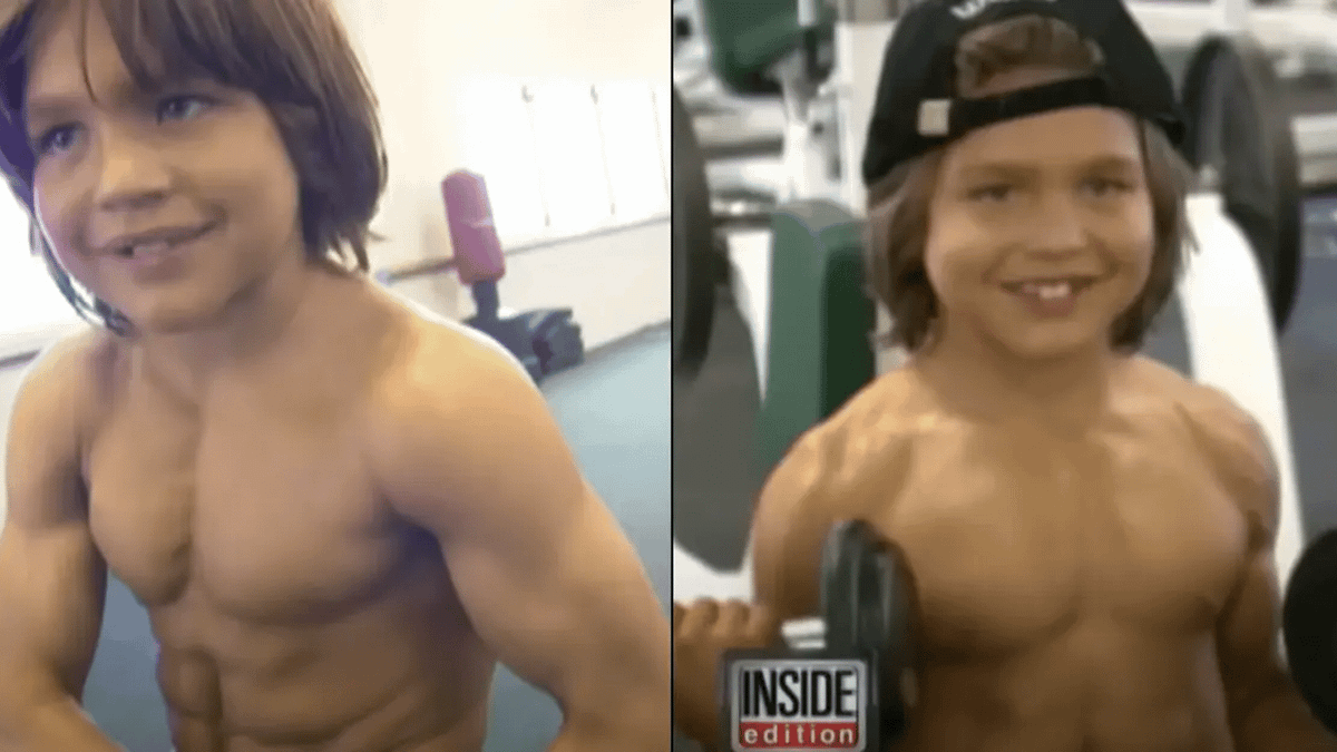 World's strongest boy 'Little Hercules' lives a very different ...